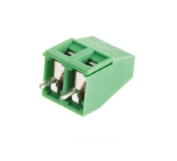 2.54mm Pitch PCB Screw Terminal Block 2P - שיא מערכות