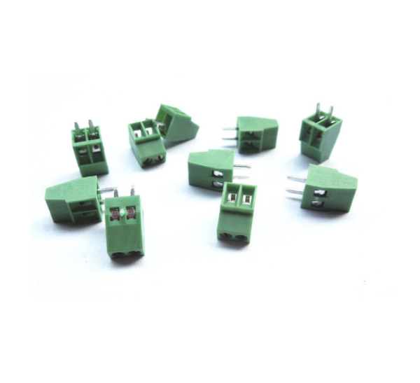 2.54mm Pitch PCB Screw Terminal Block 2P - שיא מערכות