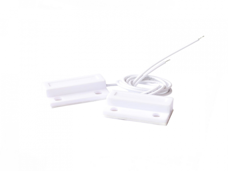 חיישן מגנטי - MC-38 Wired Door Window Sensor Magnetic Switch - שיא מערכות