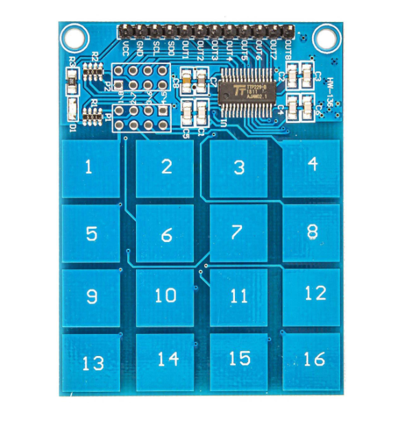 לוח מקשים 16 ערוצים - TTP229 - שיא מערכות