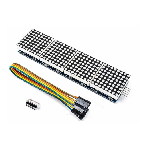 מודול תצוגת MAX7219 4 in 1 8x32 Dot Matrix Display Module - שיא מערכות